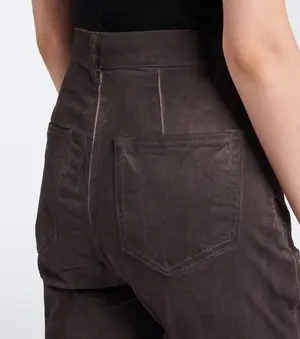 Rick Owens Bollan Bootcut Jeans - Brown