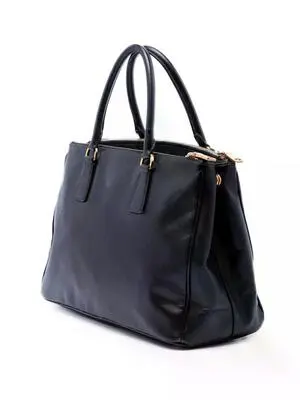 Prada 2010-2026 Medium Saffiano Lux Galleria Double Zip Satchel