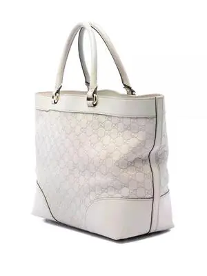 Gucci Embossed Leather Tote Bag