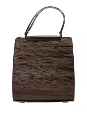 LOUIS VUITTON 2003 Epi Figari Pm Handbag - Brown