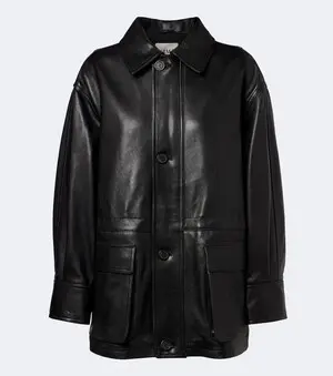 ARMA Maeve Leather Jacket - Black