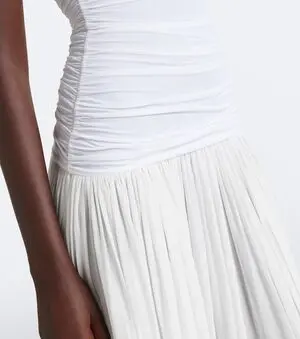 Christopher Esber Salacia Ruched Bustier Gown