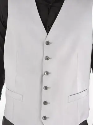 Corneliani Single-breasted Wool Waistcoat