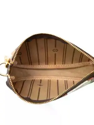 LOUIS VUITTON 2008 Monogram Patch Mini Pochette Accessoires Handbag