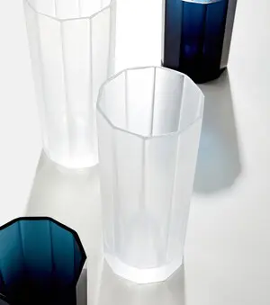 NASONMORETTI Dodeca Set Of 2 Highball Glasses - Transparent