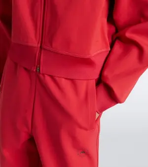Adidas By Stella McCartney Logo Zip-up Sweatshirt - Red