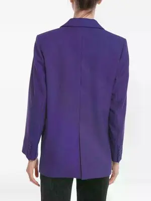 SUPER BLOND Single-breasted Peak-lapel Blazer