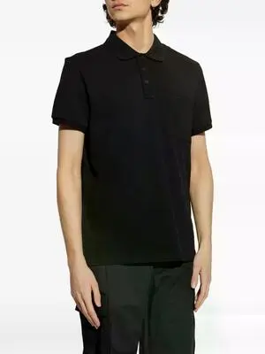 Moncler Chest-pocket Polo Shirt - Black