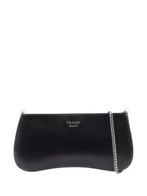 Prada Spazzolato Sidonie Chain Crossbody Bag