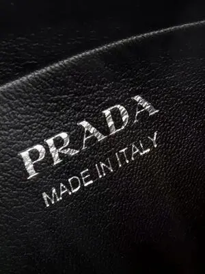 Prada Spazzolato Sidonie Chain Crossbody Bag