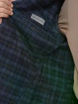 Corneliani Nino Danieli Checked Blazer