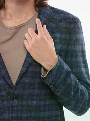 Corneliani Nino Danieli Checked Blazer