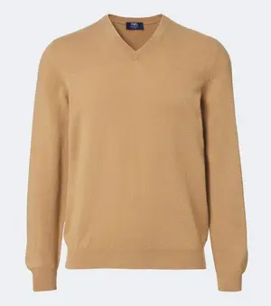 Fedeli Cashmere Crewneck Sweater - Beige