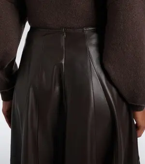 ARMA Eleni Suede Midi Skirt
