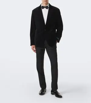 Polo Ralph Lauren Single-breasted Velvet Blazer