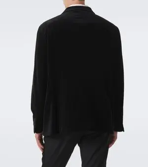 Polo Ralph Lauren Single-breasted Velvet Blazer