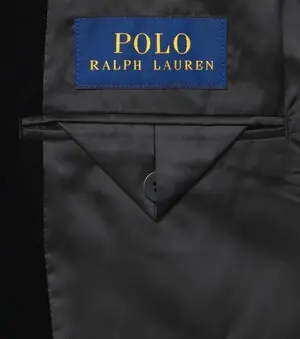 Polo Ralph Lauren Single-breasted Velvet Blazer