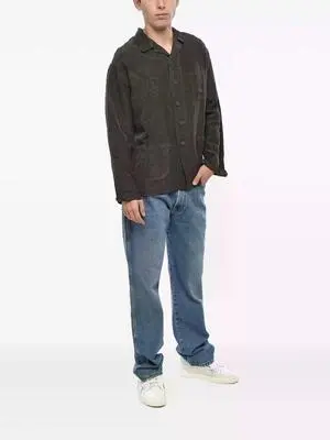 NEVER ENOUGH Pocket-detail Shirt Jacket