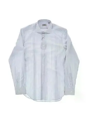 Corneliani Stripe-pattern Shirt - Blue