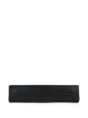 Balmain Smooth Leather Clutch Bag