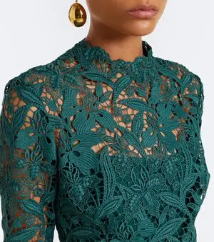 Monique Lhuillier Lace Mini Dress