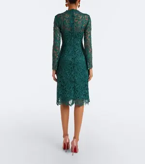 Monique Lhuillier Lace Mini Dress