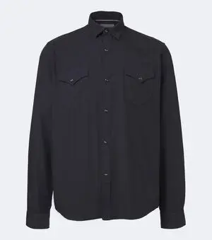 Canali Cotton Shirt - Blue
