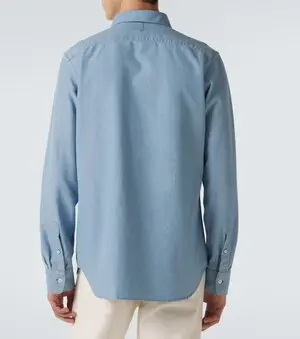 Canali Cotton Shirt - Blue