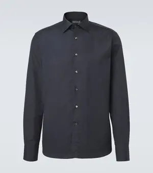 Canali Cotton Shirt - Blue