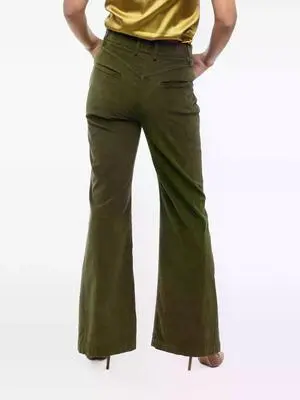 True Royal Corduroy Flared Trousers