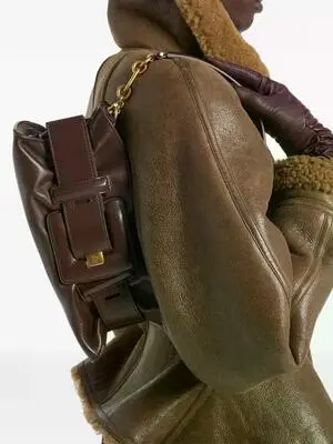 Balmain Anthem Mini Bag In Smooth Leather