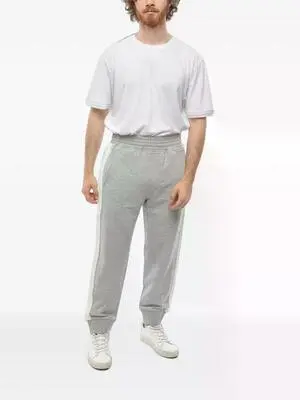Neil Barrett Cable-knit-stripe Track Pants