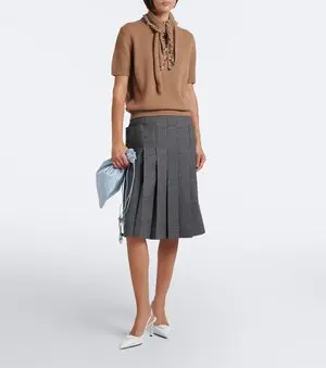 Prada Wish Silk Duchesse Pouch