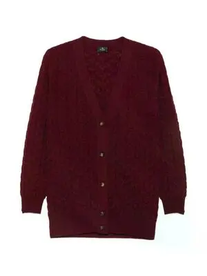 Etro Button-up Cardigan - Red