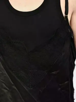 Dsquared2 Lace-trimmed Layered Tank Top
