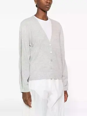 Fabiana Filippi V-neck Cardigan With Monili Chain Embellishment