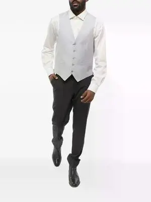 Corneliani Single-breasted Wool Waistcoat