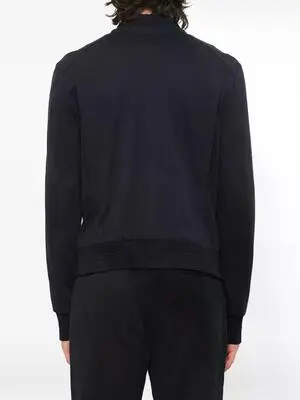 JUUN.J Leather-patch Bomber Jacket