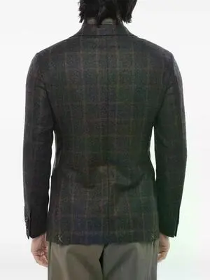 Corneliani Checked-pattern Single-breasted Blazer