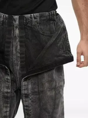 Y/project Washed Wide-leg Trousers