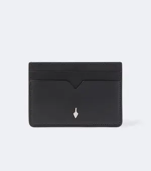 JACQUES MARIE MAGE Theodore Leather Card Holder - Black