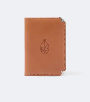 JACQUES MARIE MAGE Elston Leather Wallet - Brown