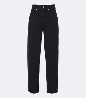 AGOLDE 80s Straight Jeans - Black