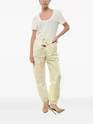 Fear Of God Logo-patch Drawstring Waist Tapered Trousers