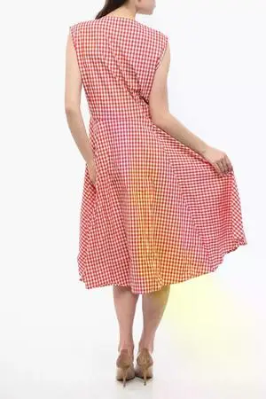 Woolrich Archive Gingham Midi Dress