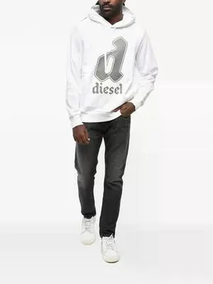 DIESEL® Logo-print Drawstring Hoodie