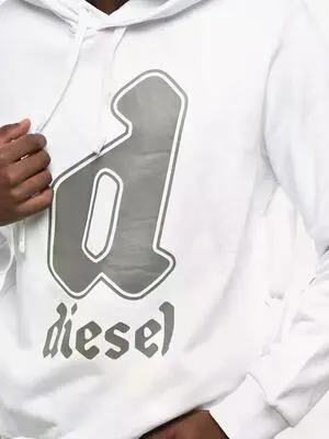 DIESEL® Logo-print Drawstring Hoodie