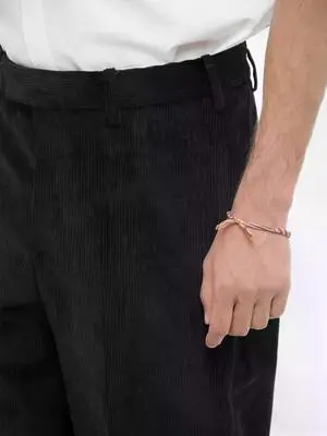 Neil Barrett Ribbed Velour Loose-fit Trousers