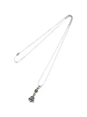 Chrome Hearts One Ball Bs Fleur Necklace
