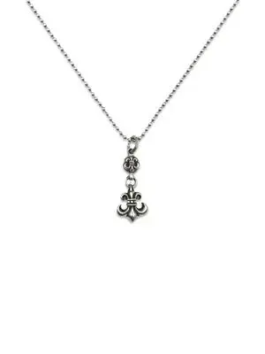 Chrome Hearts One Ball Bs Fleur Necklace